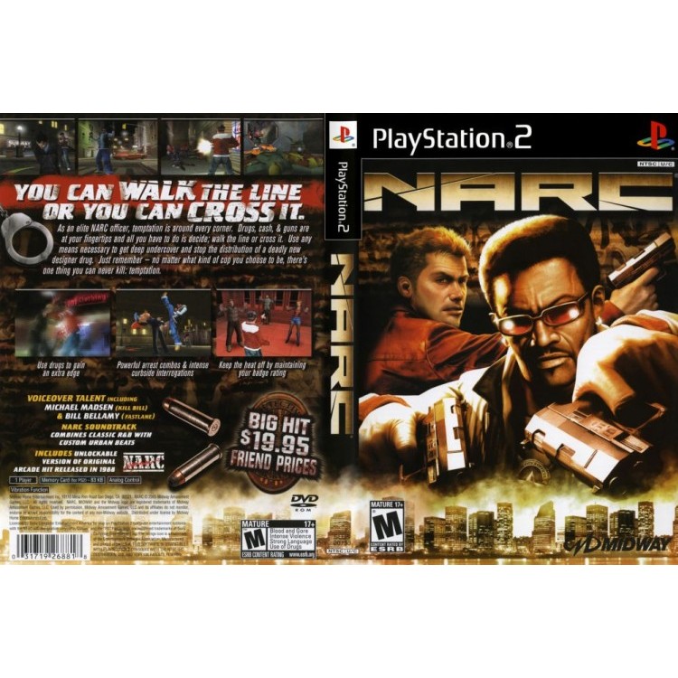 PS2 NARC (DVD GAME) | Shopee Malaysia