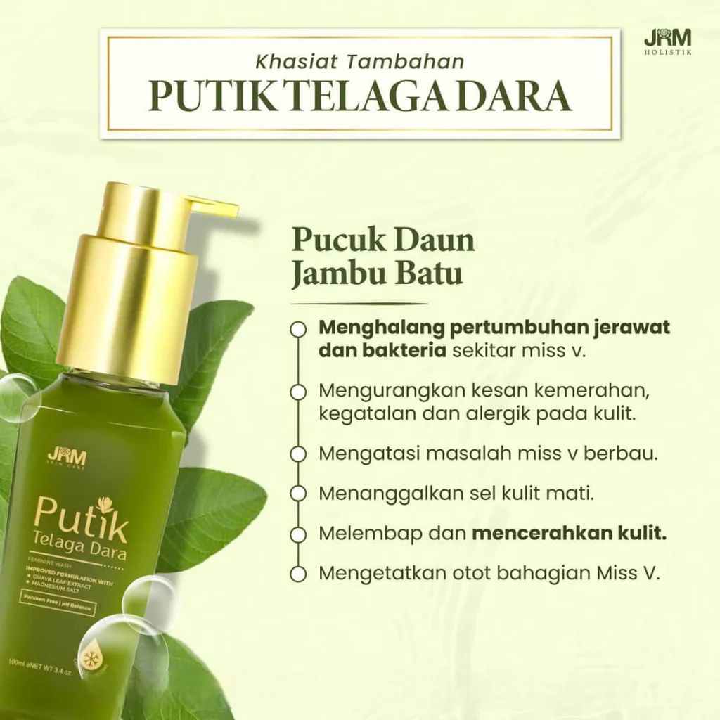 JRM PUTIK TELAGA DARA IMPROVED FORMULA JAMU RATU MALAYA (100% ORIGINAL ...