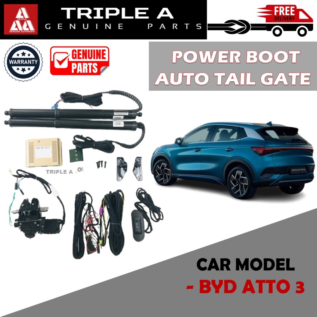 BYD ATTO 3 Intelligent Electric TailGate Lift Power Boot Power Tail ...