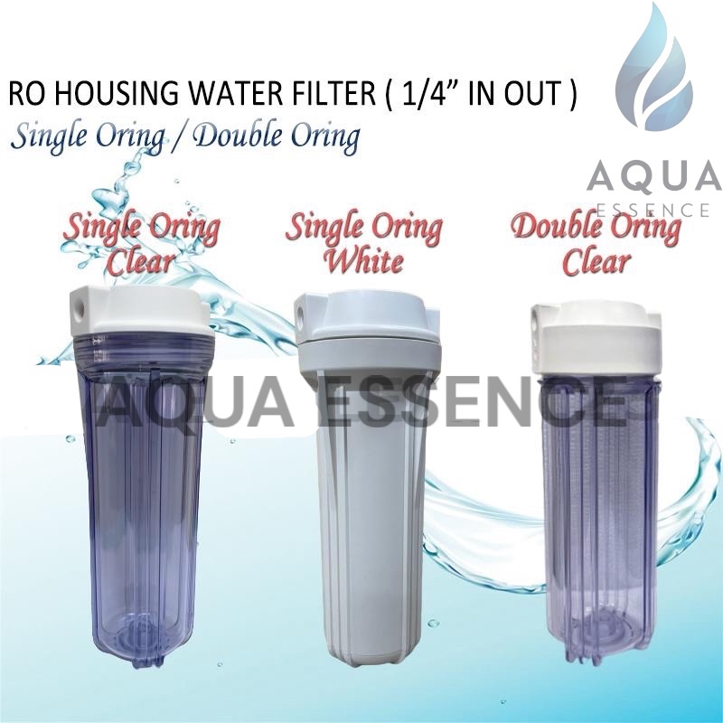 RO HOUSING WATER FILTER - Single Oring/ Double Oring (1/4" Female ...