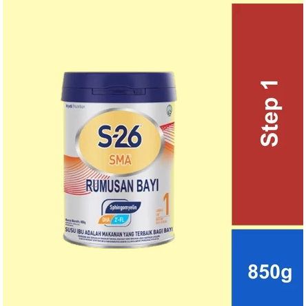 S-26® SMA® Step 1 Formulated Milk Powder for Children (850g) | Shopee ...
