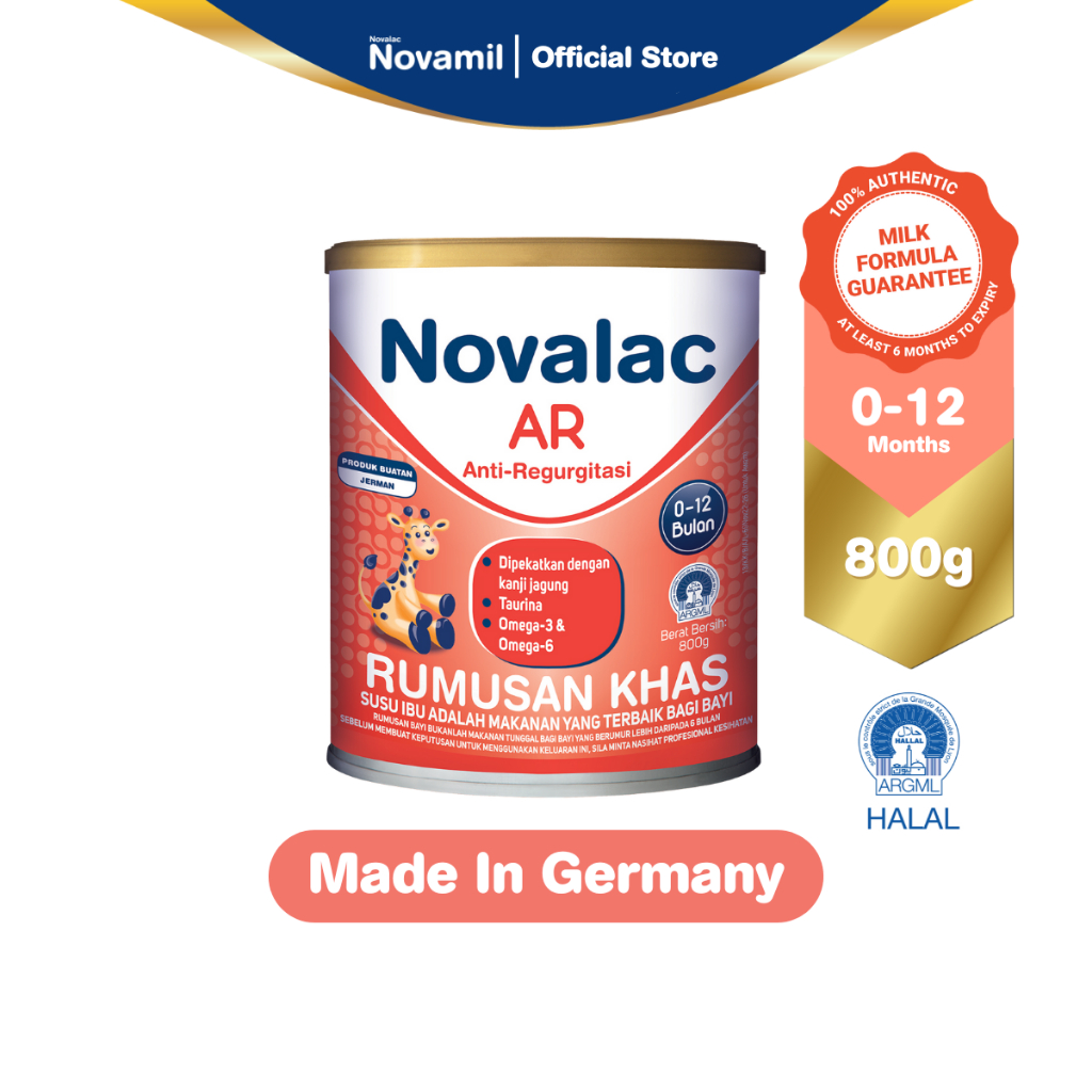 [Exp 01 Sep 2027 &/ Later] Novalac AR Special Formula (800g) | Shopee Malaysia