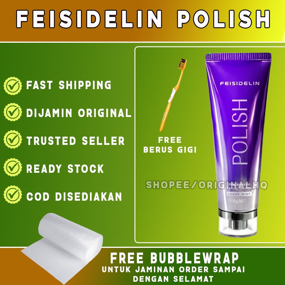 POLISH TOOTHPATSE FEISIDELIN NIACINAMIDE - Whitening Toothpaste ...