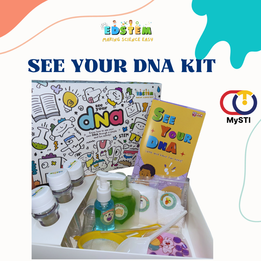 STEM Kit Fun Science Experiment for Kids See Your DNA | Shopee Malaysia