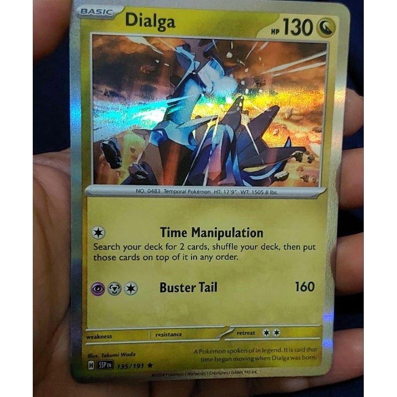 Pokemon TCG - Dialga Surging Sparks, Holo Card | Shopee Malaysia
