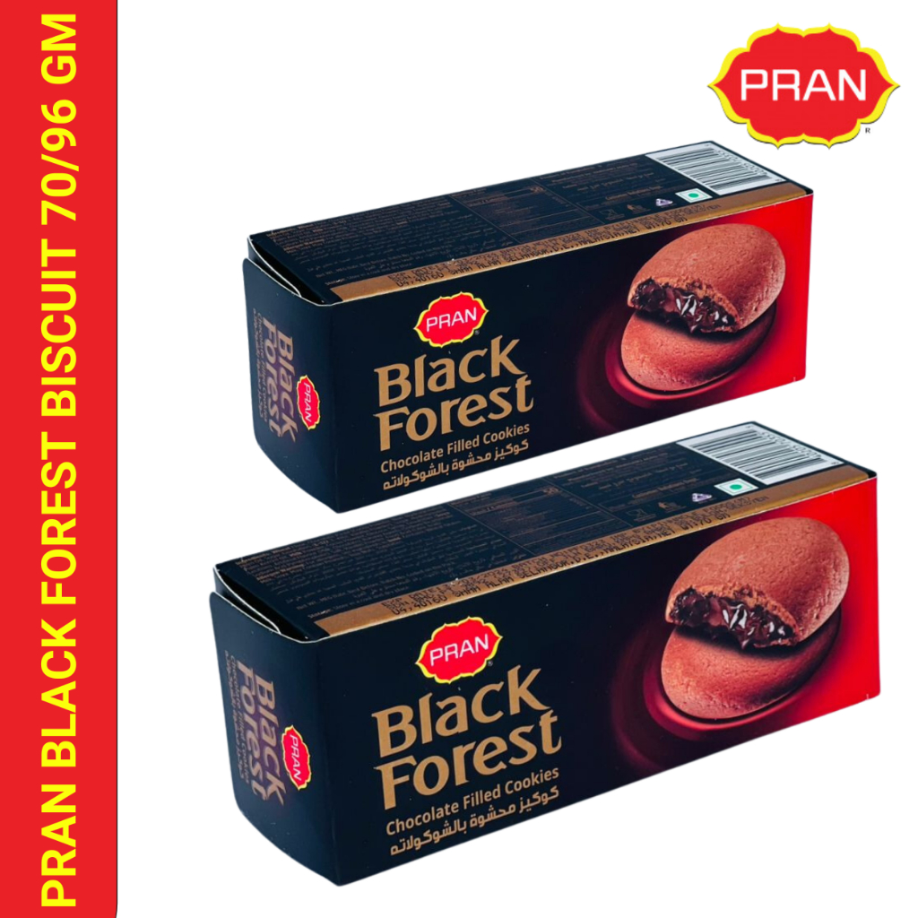 PRAN Black Forest Cream Biscuit (70/96g) | Shopee Malaysia