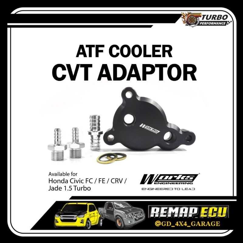 Works Engineering Honda Civic FC 1.5T / HRV CVT Transmission Fluid ...