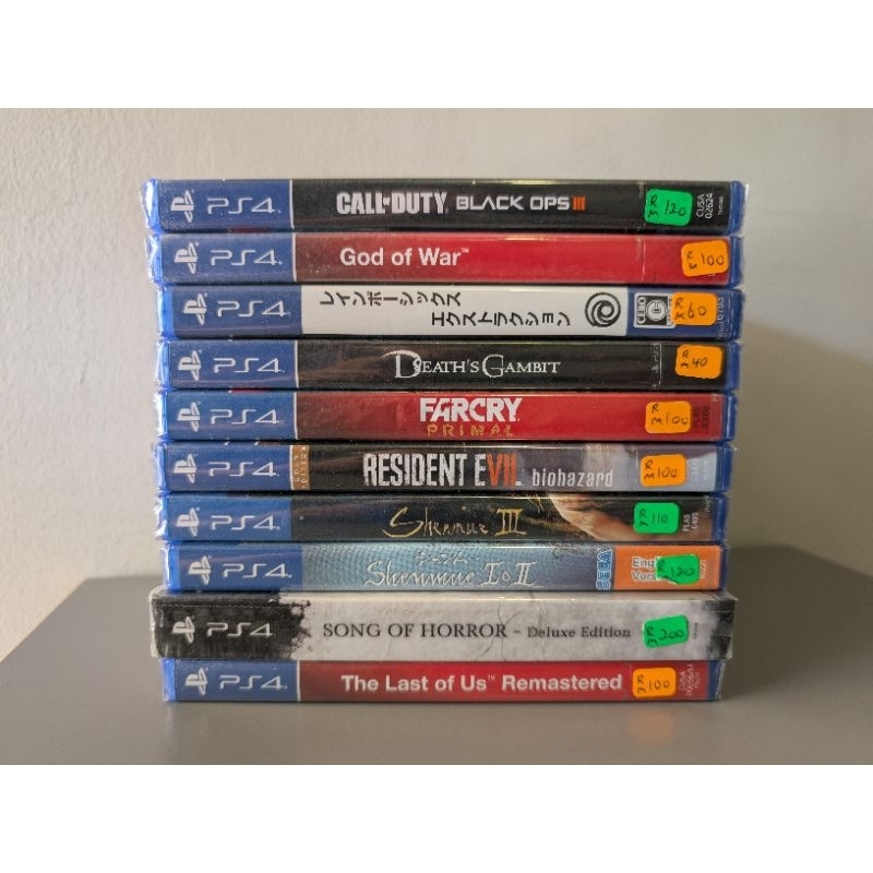 Various NEW PS4 Games English Playstation 4 | Shopee Malaysia