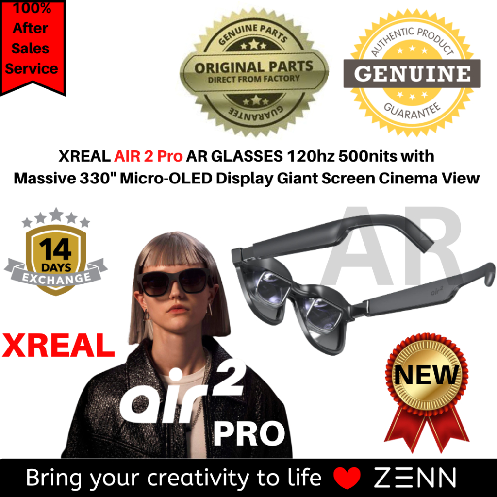 Xreal One / One Pro AR Xreal Smart Glasses Portable HD Private Giant ...