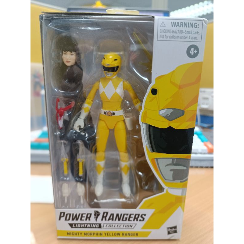 HASBRO LIGHTNING COLLECTION MMPR YELLOW RANGER | Shopee Malaysia
