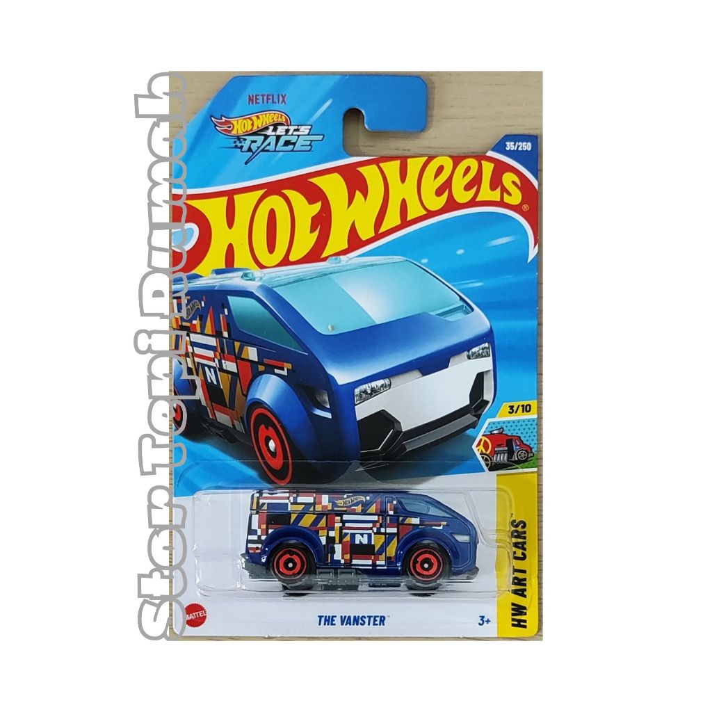 Hot Wheels The Vanster [HW Fantasy Art Cars Netflix Let's Race ...