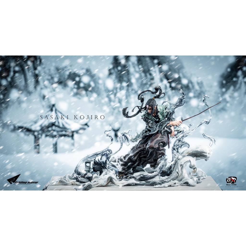 【PRE-ORDER】 Folding Mirror x Niren Studio - Sasaki Kojiro Resin Statue ...
