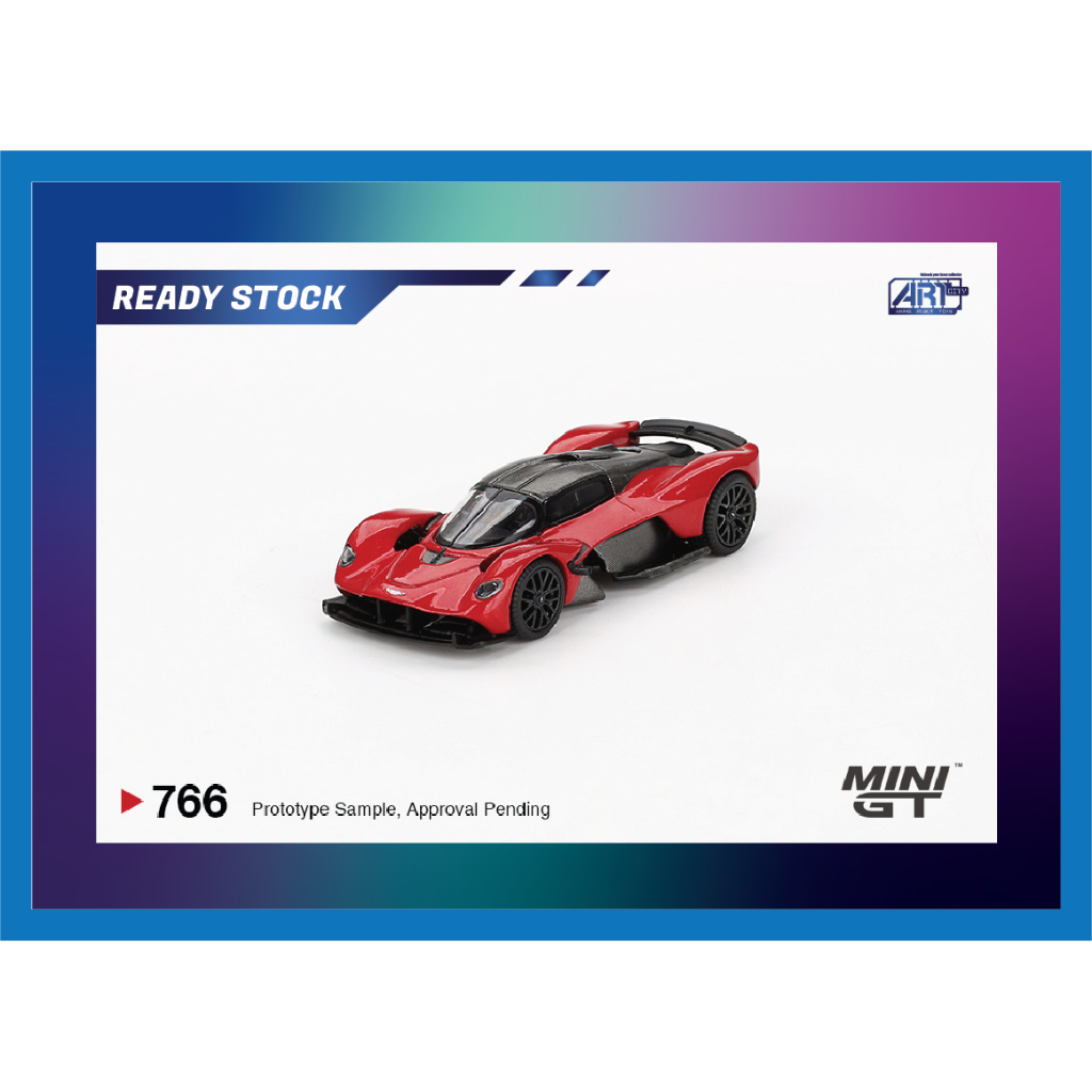 (READY STOCK) Mini GT - 766 Aston Martin Valkyrie - Hyper Red | Shopee ...
