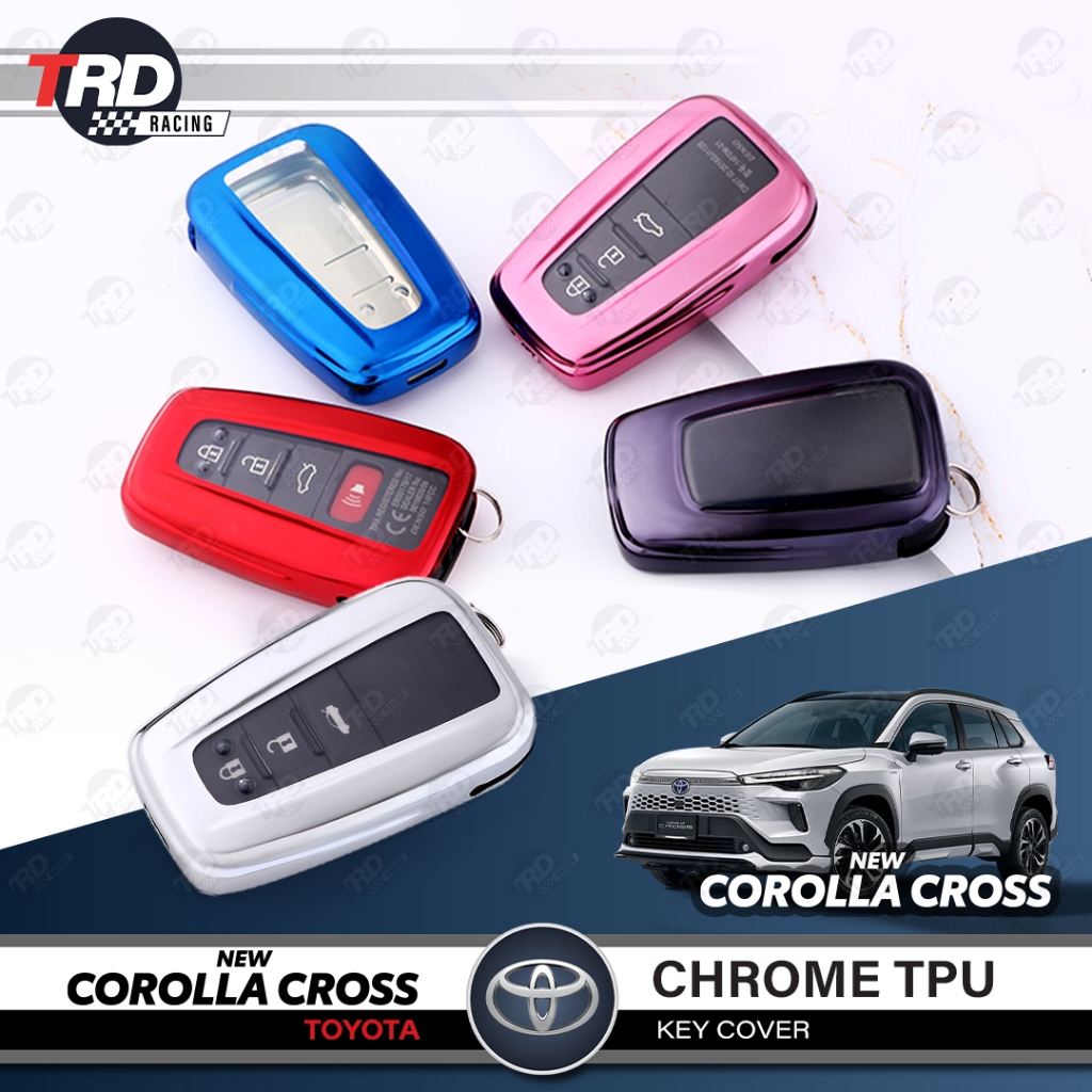 [𝐏𝐑𝐄𝐌𝐈𝐔𝐌 𝐊𝐄𝐘 𝐂𝐎𝐕𝐄𝐑] NEW Toyota Corolla CROSS FACELIFT 2025 Case Sarung ...