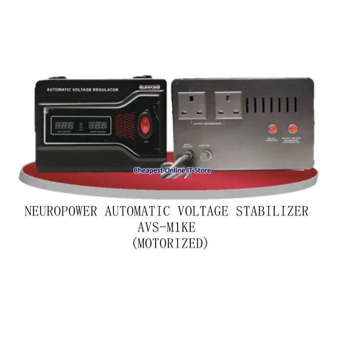 Neuropower AVS M1KE AVR Stabilizer (1000va) Type Motorized Servo ...