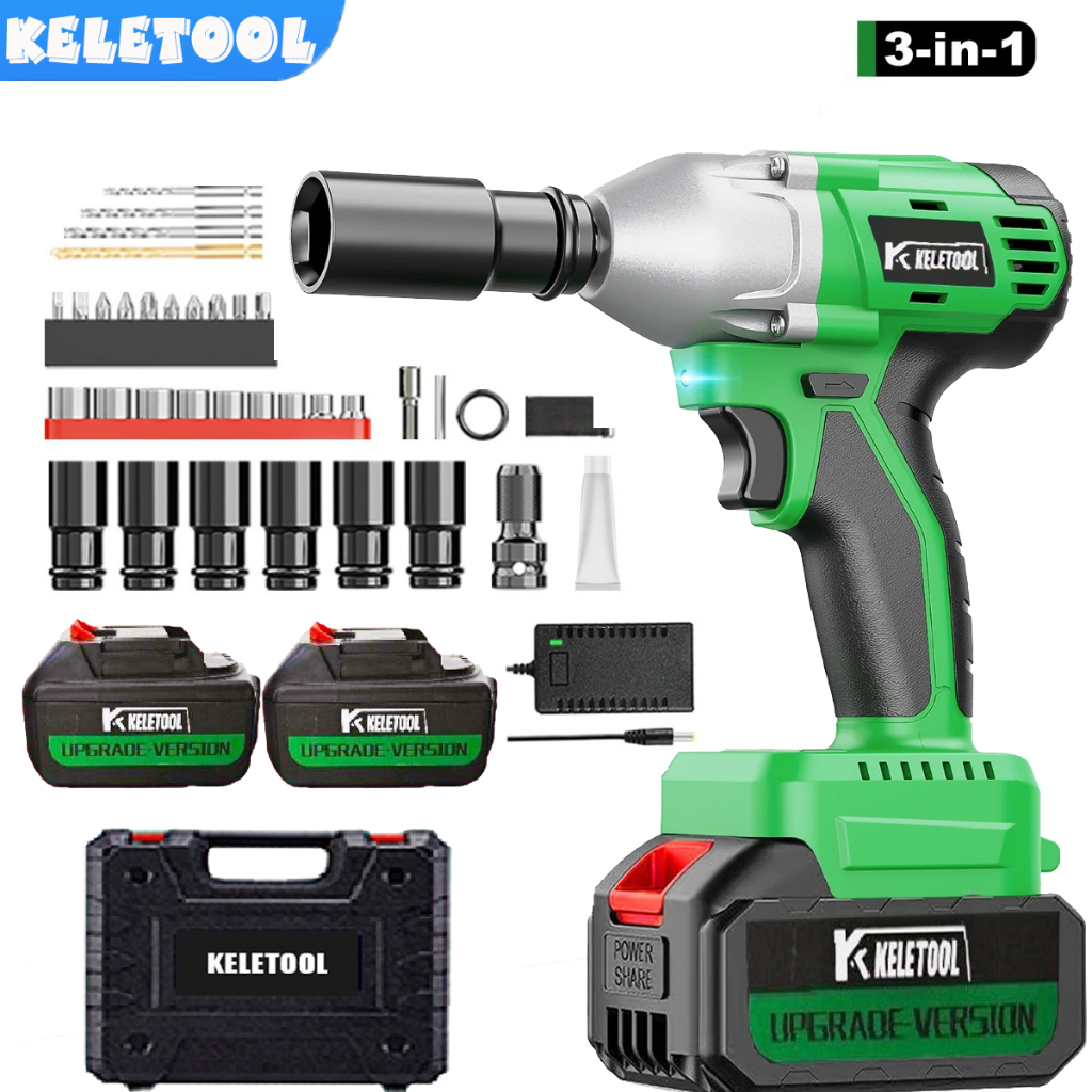 Impact Wrench 800N.M high torque brushless cordless impact wrench ...