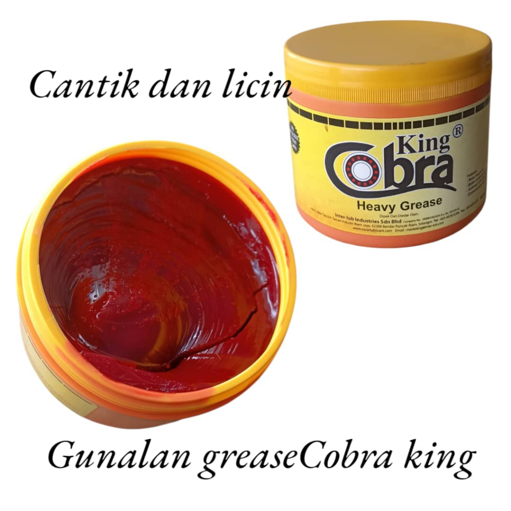 RENZO SHOP Grease Mesin Rumput 500G /King Cobra Heavy Grease Brush ...