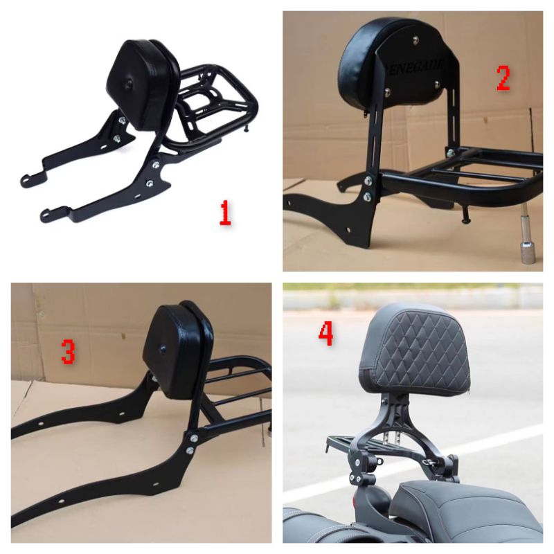 keeway klight 202 back rest assembly (1) | Shopee Malaysia