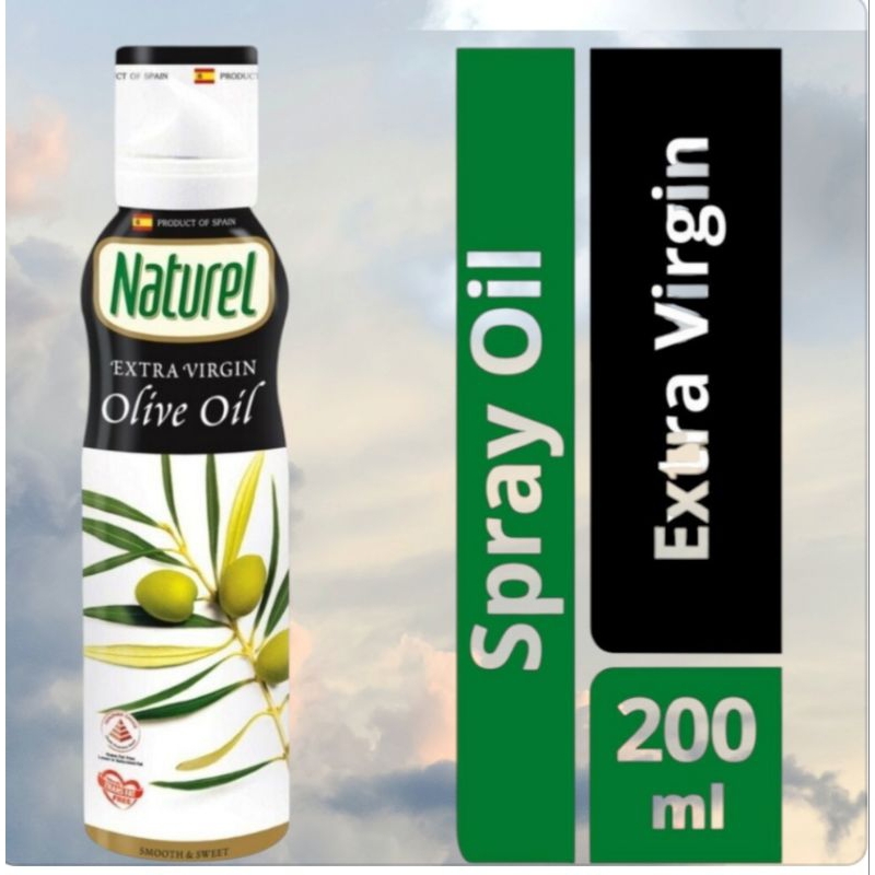 Naturel Extra Virgin Olive Oil Spray 200ml | Shopee Malaysia
