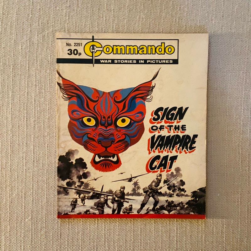 Commando Sign of the Vampire Cat Secondhand comic Preloved comic ...