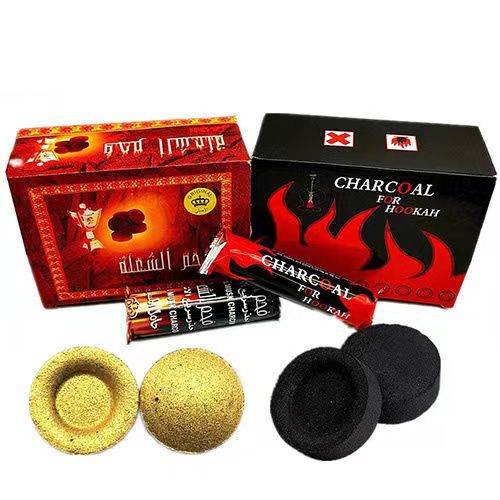 10 Tablets Charcoal BBQ Quick Light Briquettes, Fruit Wood Arang Buah ...