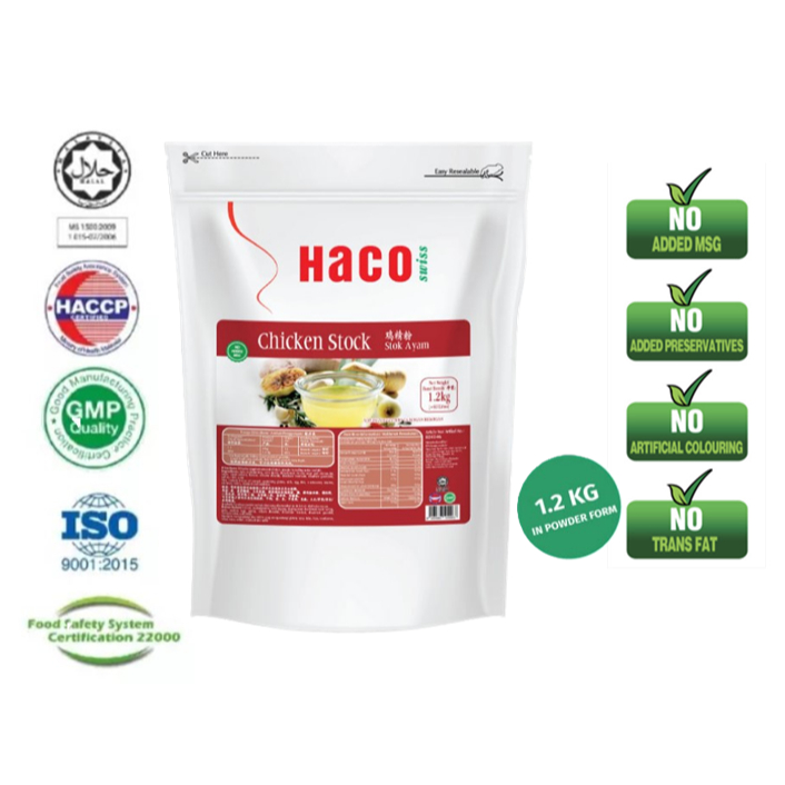 Haco Chicken Stock 1.2kg | Shopee Malaysia