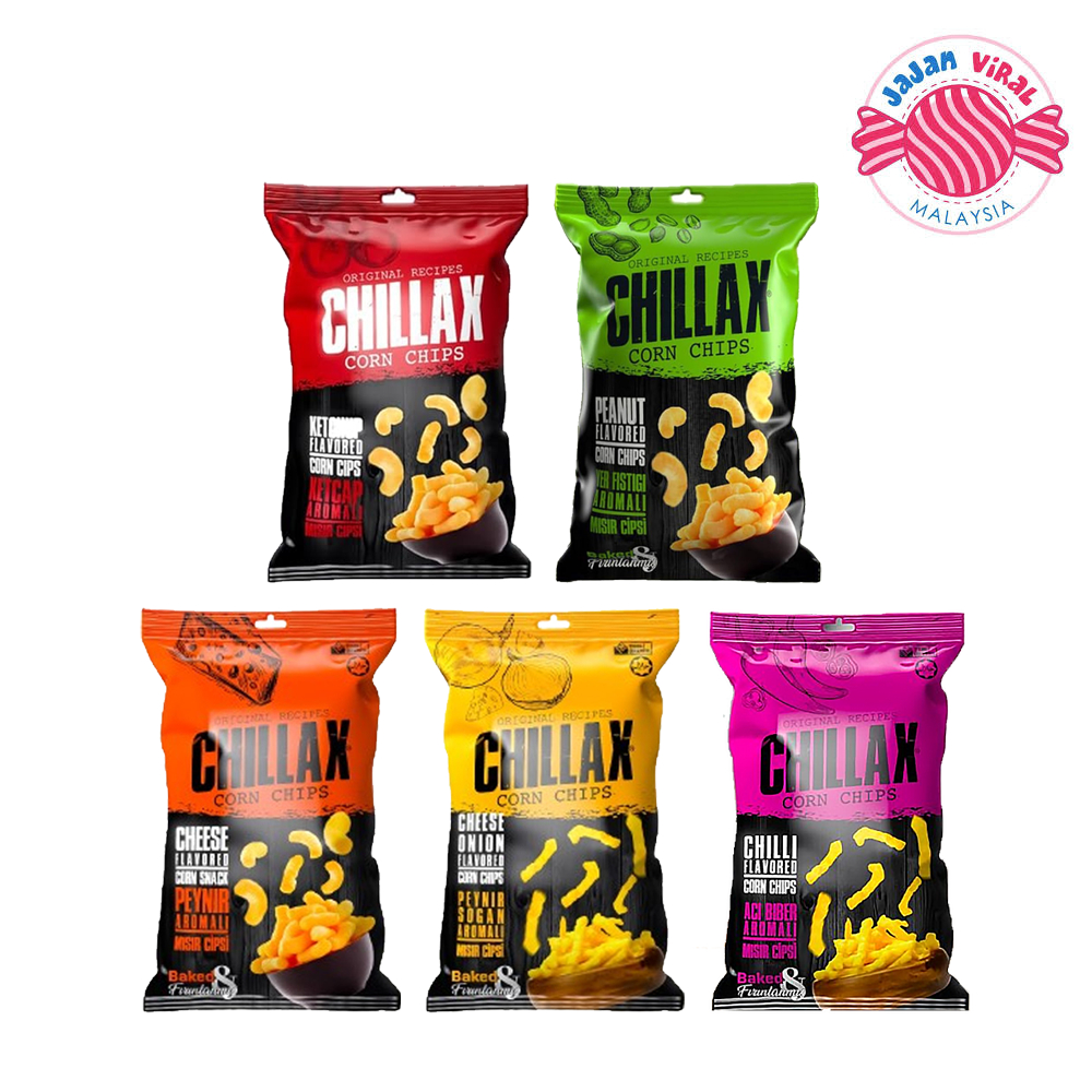 ORIGINAL RECIPES CHILLAX CORN CHIPS BAKED 60G | Shopee Malaysia
