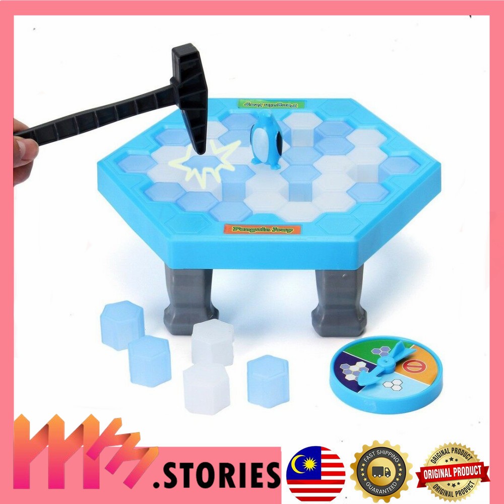 MM Stories Penguin Icebreaker Desktop Party Family Board Game Kids Toy ...