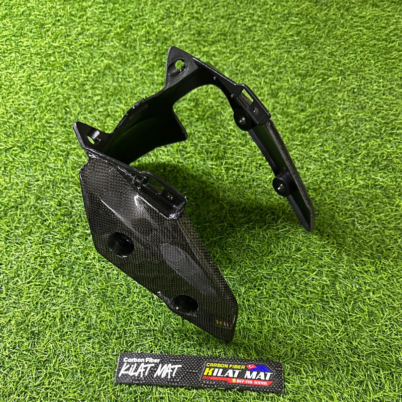 Carbon Fiber Wrap NVX V1/V2 Front Mudguard (Honeycomb)‼️READYSTOCK‼️ ...
