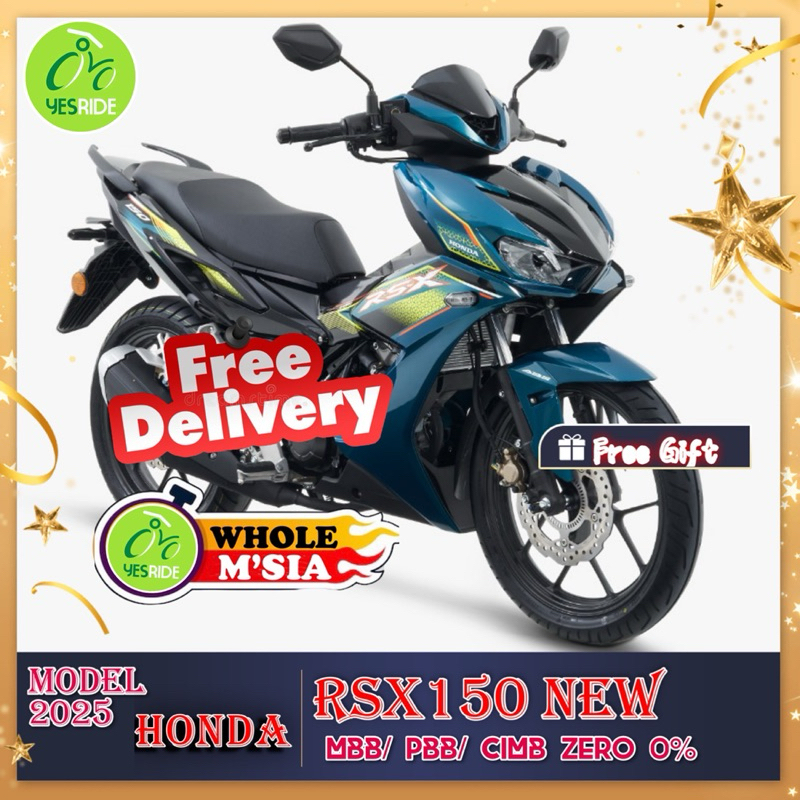 HONDA RSX150 keyless New Model 2025 | Shopee Malaysia
