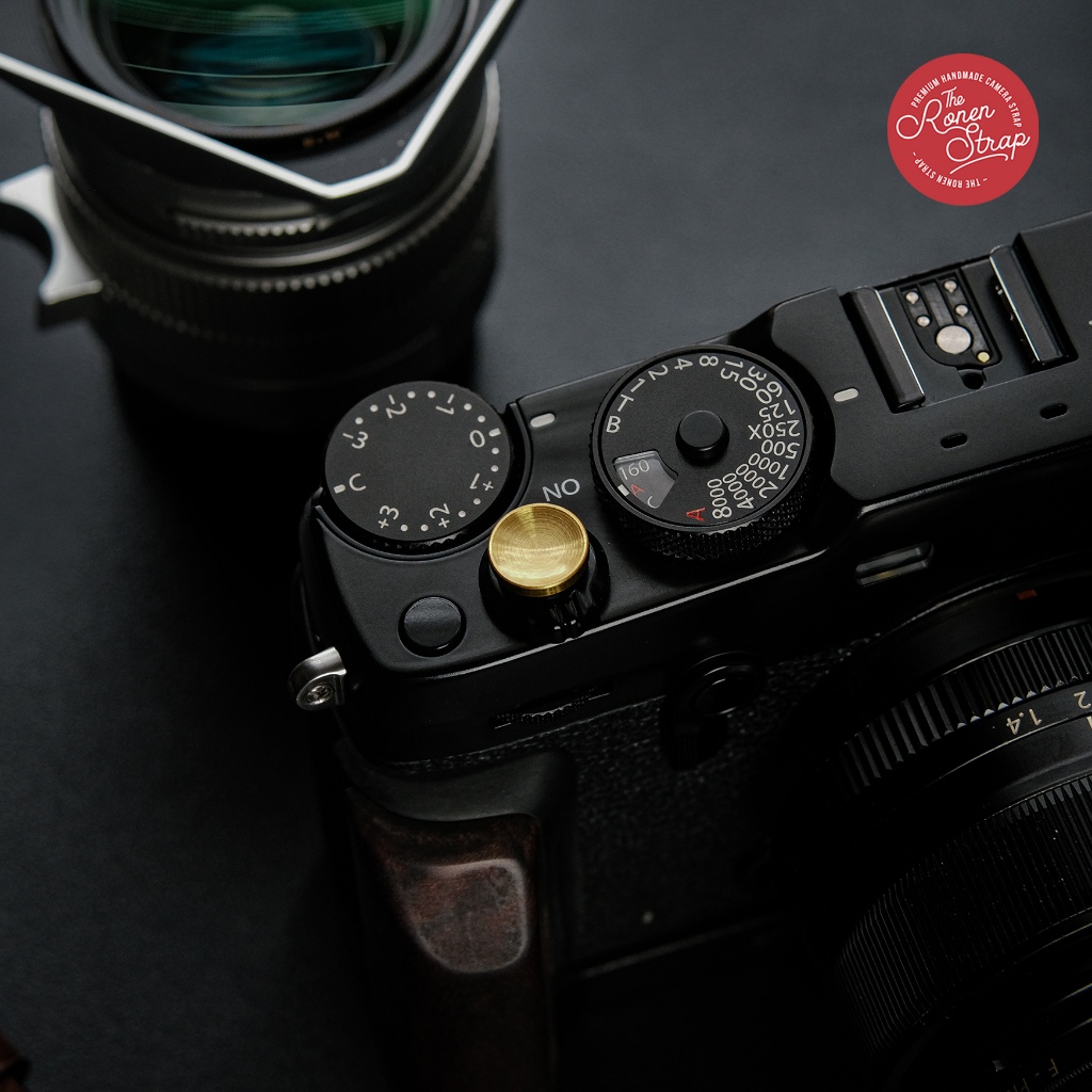 High-Quality Brass Concave Soft Shutter Button for Mirrorless Cameras ...