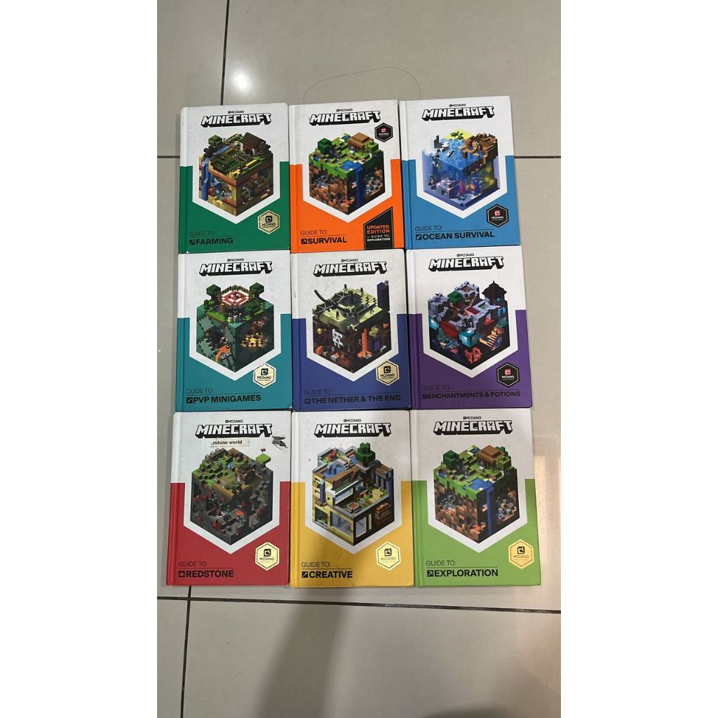 Second Hand OFFICIAL MOJANG MINECRAFT GUIDE BOOK | Shopee Malaysia