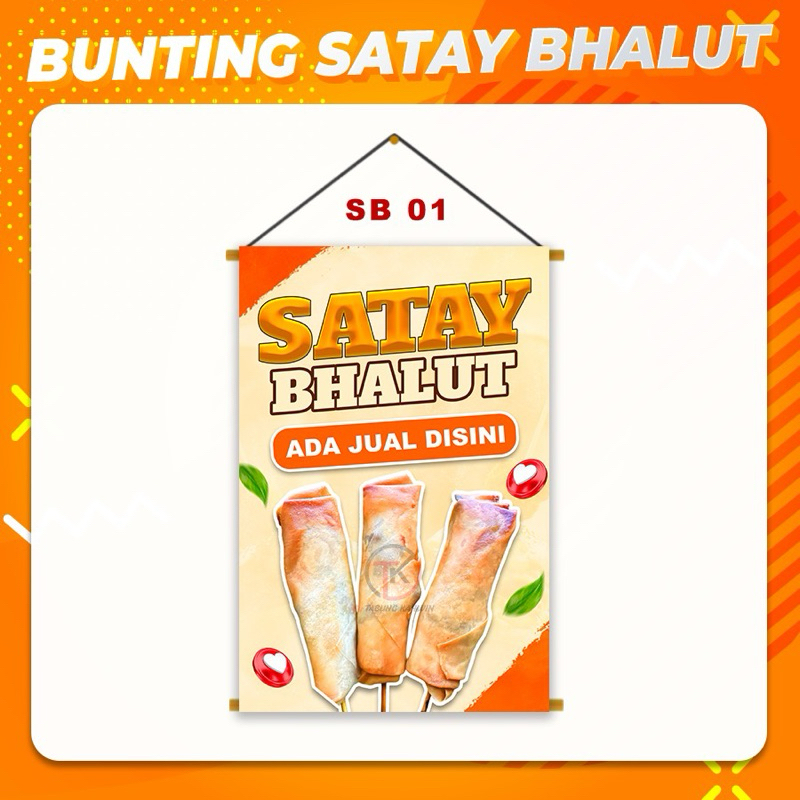 BUNTING SATAY BALUT / SATAY BHALUT | Shopee Malaysia