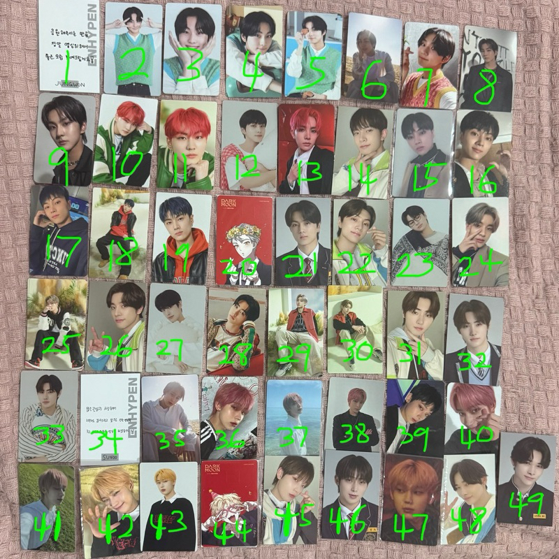 ENHYPEN Official Merch / POB Photocards | Shopee Malaysia