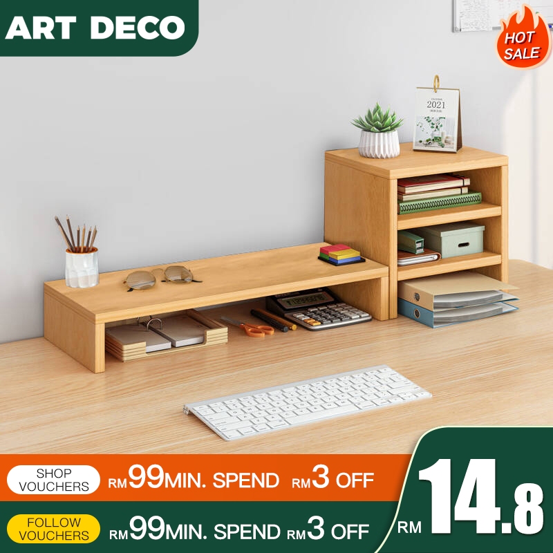 Laptop Stand Monitor Rack Desktop Rack Keyboard Storage Tray Rack Desk ...