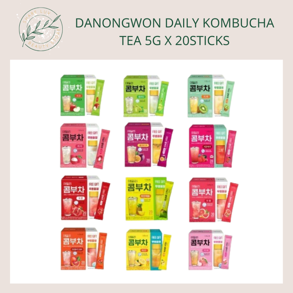 [Ready Stock] New Flavor!!! DaNongWon Daily Kombucha Tea 5g x 20Sticks ...