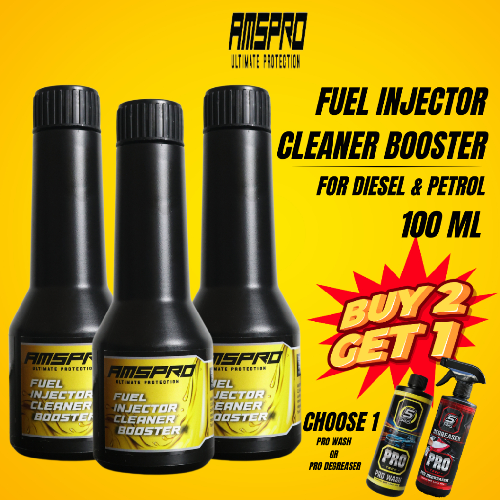 AMS PRO FUEL INJECTOR CLEANER BOSSTER | FUEL SAVES | Shopee Malaysia