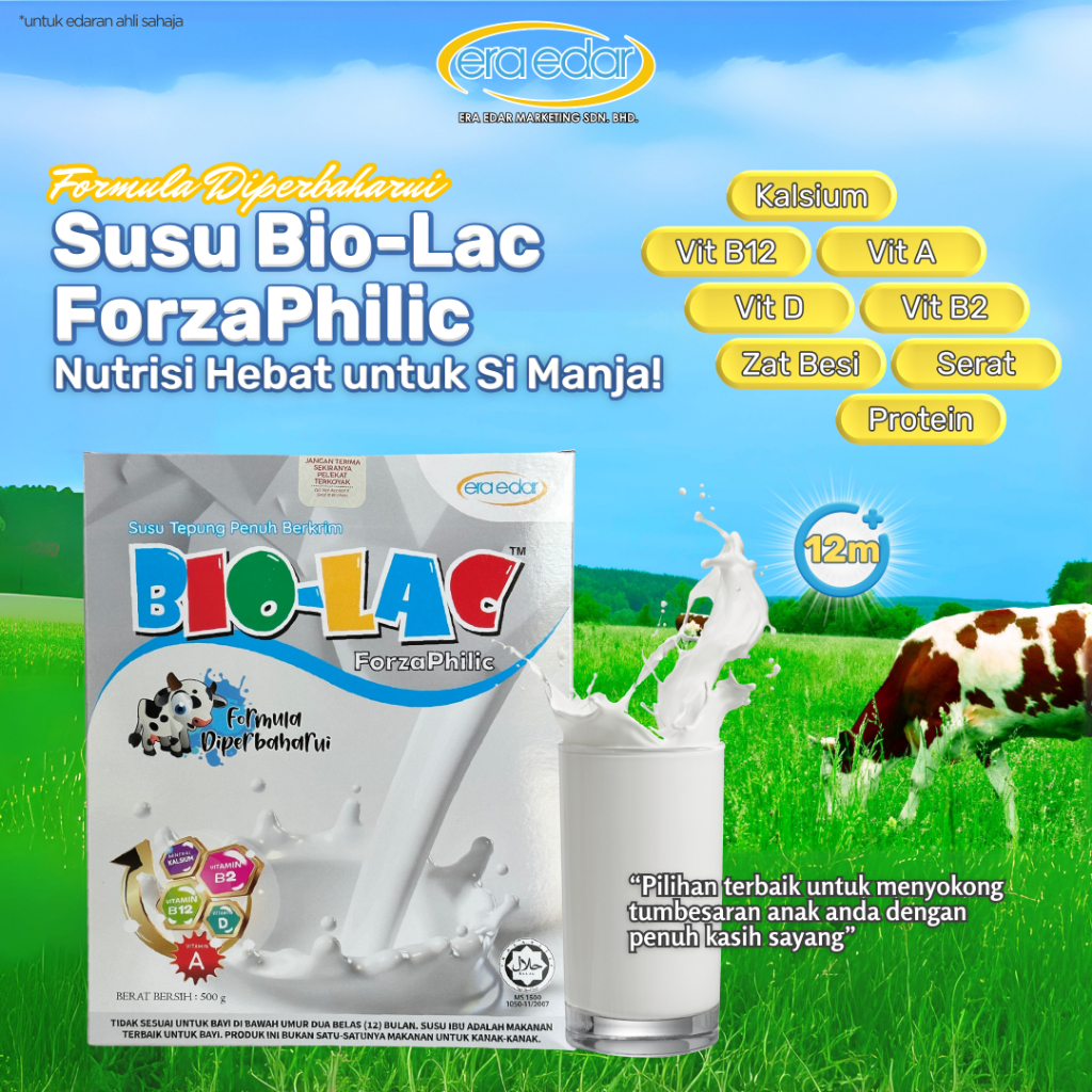 Susu Biolac Kotak Baby Weight Gain Booster Milk Tambah Selera Makan ...