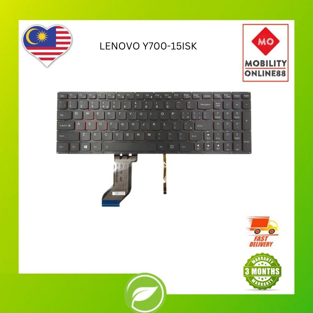 Lenovo Y700-15ISK with Backlight Laptop Keyboard | Shopee Malaysia