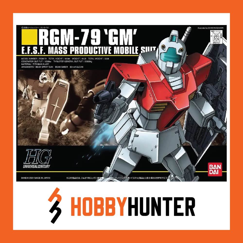 Gundam HGUC RGM-79 GM E.F.S.F. Mass Productive Mobile Suit | Shopee ...