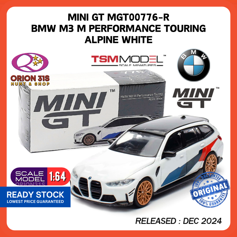 Mini GT 776 BMW M3 M Performance Touring Alpine White RHD MGT00776-R ...