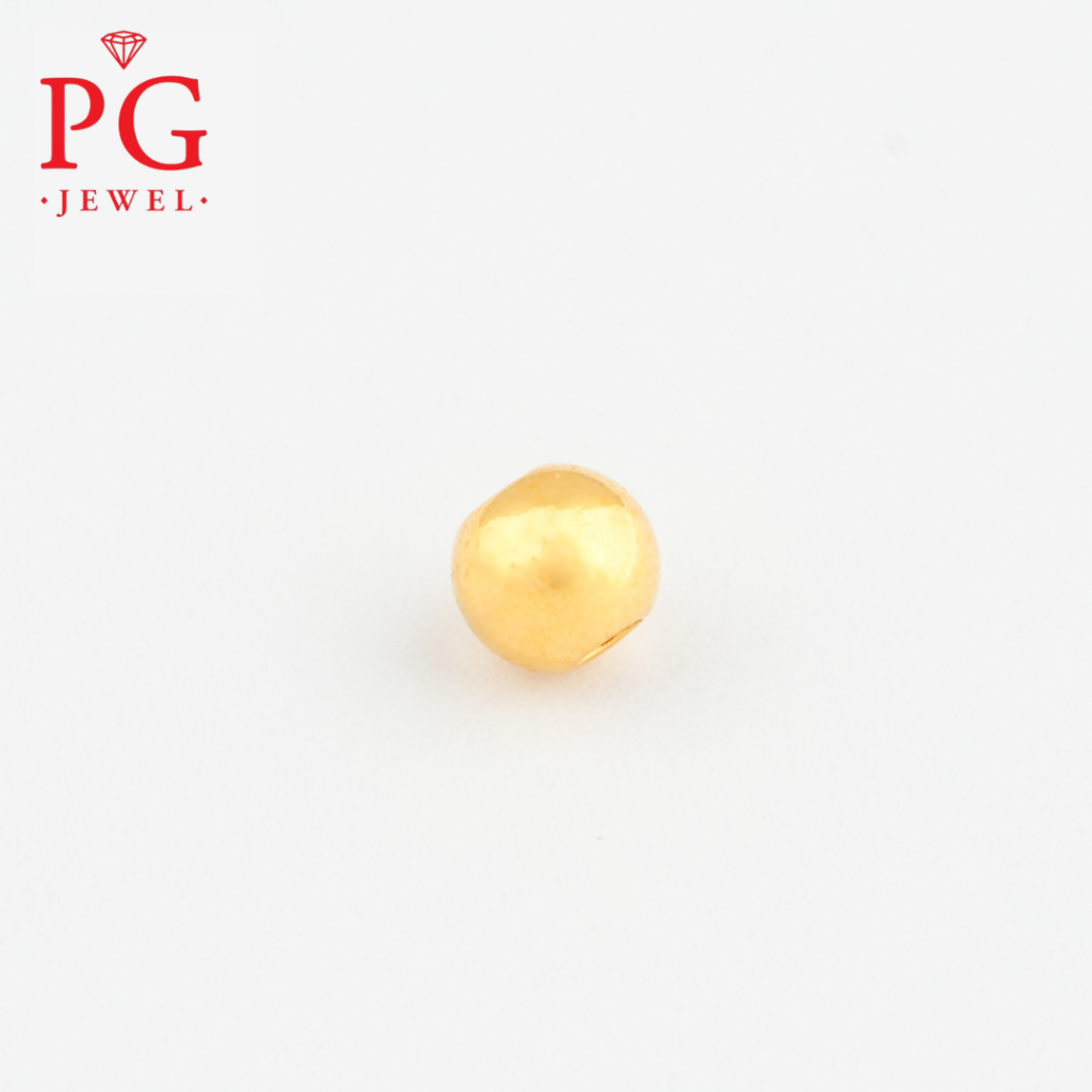 999/24K Gold Charm / Charm Emas Ball 足金金珠串饰 PGJH181276 | Shopee Malaysia