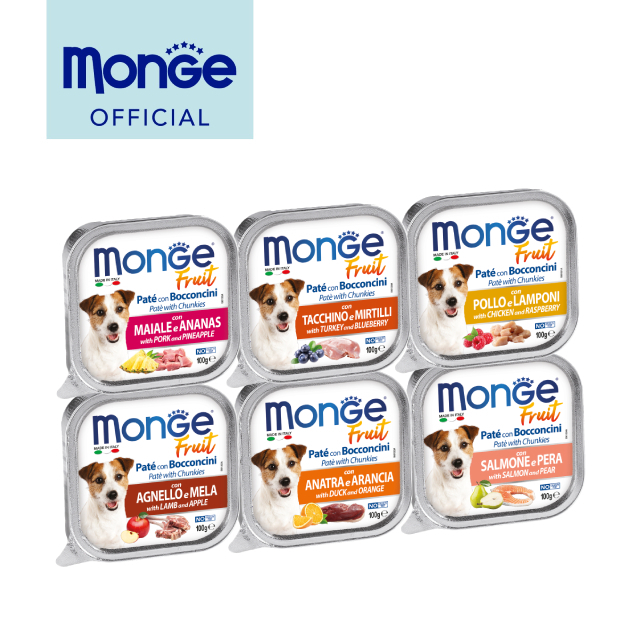 MonGe Dog Tray - Fruits Assorted 100g | Shopee Malaysia