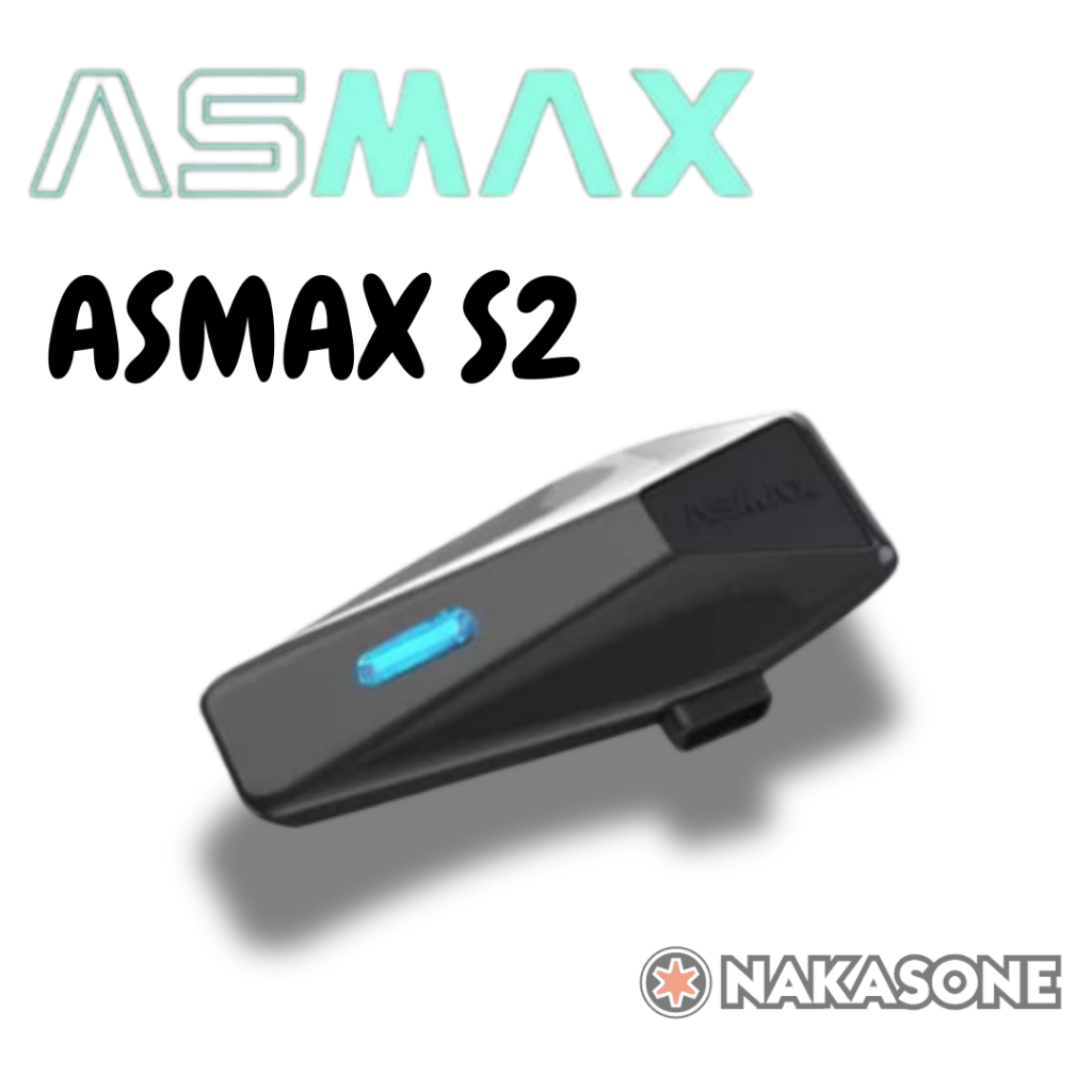 ASMAX S2 Motorcycle Helmet Mesh Intercom 8 Riders AI VOICE COMMAND IP67 ...