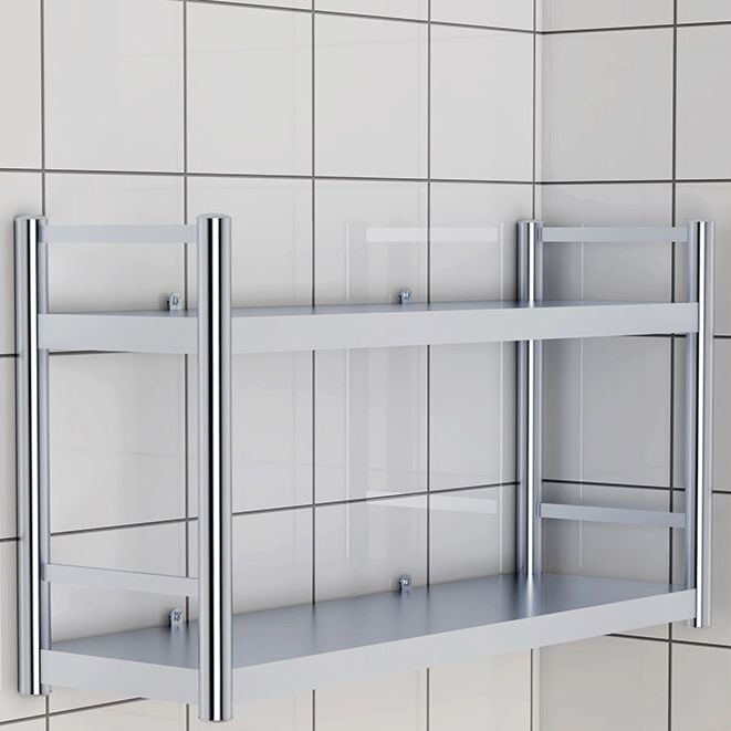 Seasoning Rack Wall-Mounted Wall Surface Rack Stainless Steel Kitchen ...