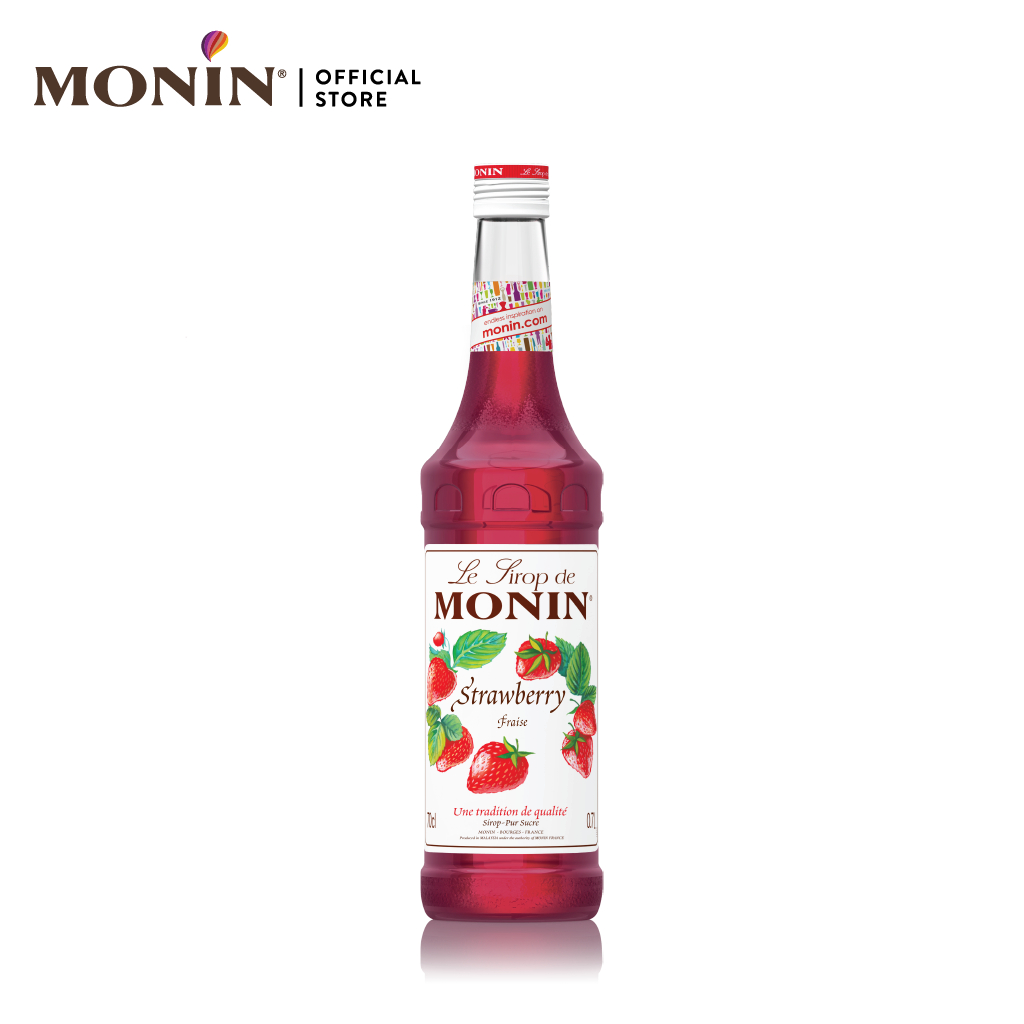 MONIN Premium Syrup Strawberry (700ml) | Shopee Malaysia