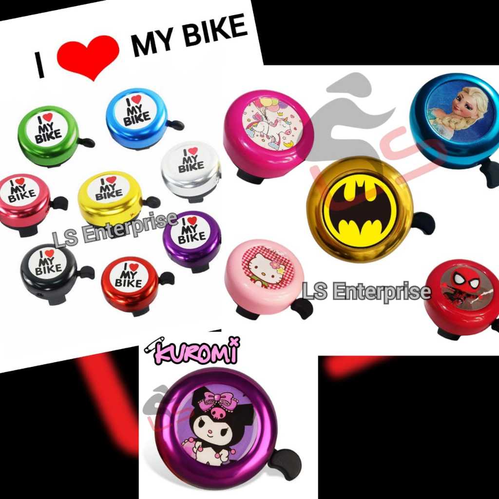 Bicycle Alloy Bell Ring I LOVE MY BIKE Bell Loceng Basikal | Shopee ...