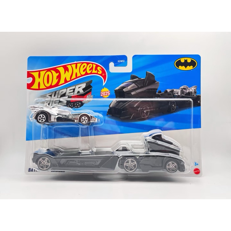 [READY STOCK] Hotwheels Super Rigs 2025 - Batmobile Hauler& Batmobile ...