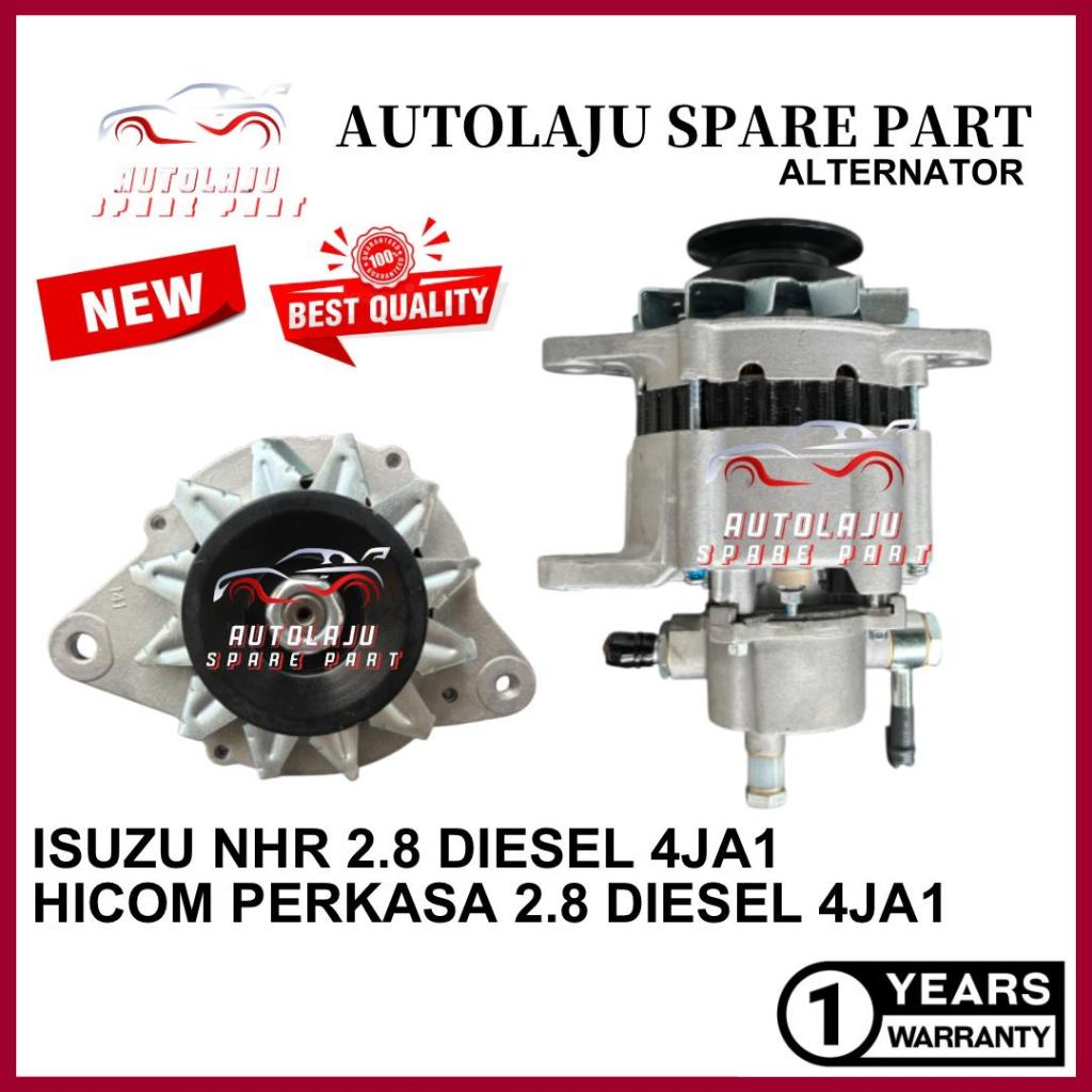 ISUZU NHR HICOM PERKASA 2.8 12V HITACHI / NDK TYPE ALTERNATOR HIGH ...