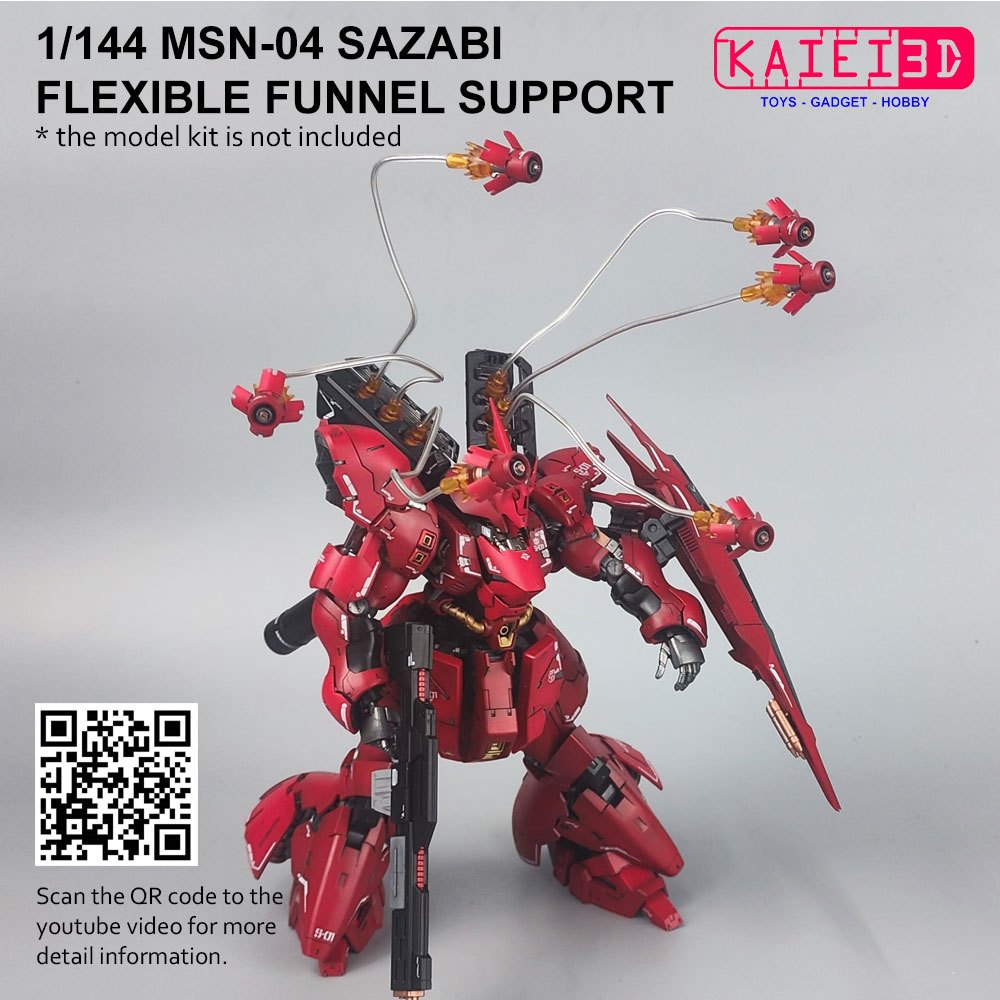 1/144 MSN-04 SAZABI FLEXIBLE FUNNEL SUPPORT (the model kits is not ...
